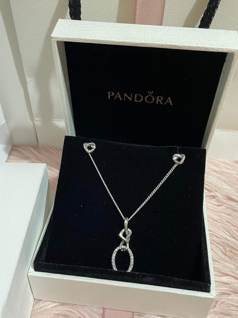 SALE! Pandora Infinity heart set, Women's Fashion, Jewelry & Organizers ...