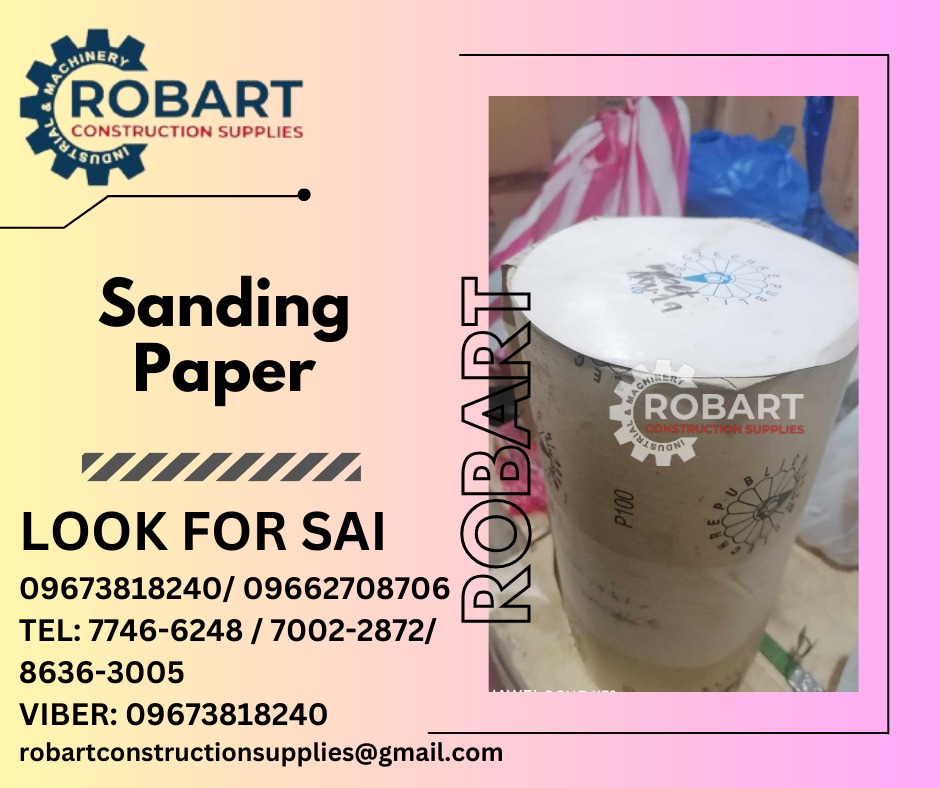 Sanding Paper, Commercial & Industrial, Construction Tools & Equipment ...