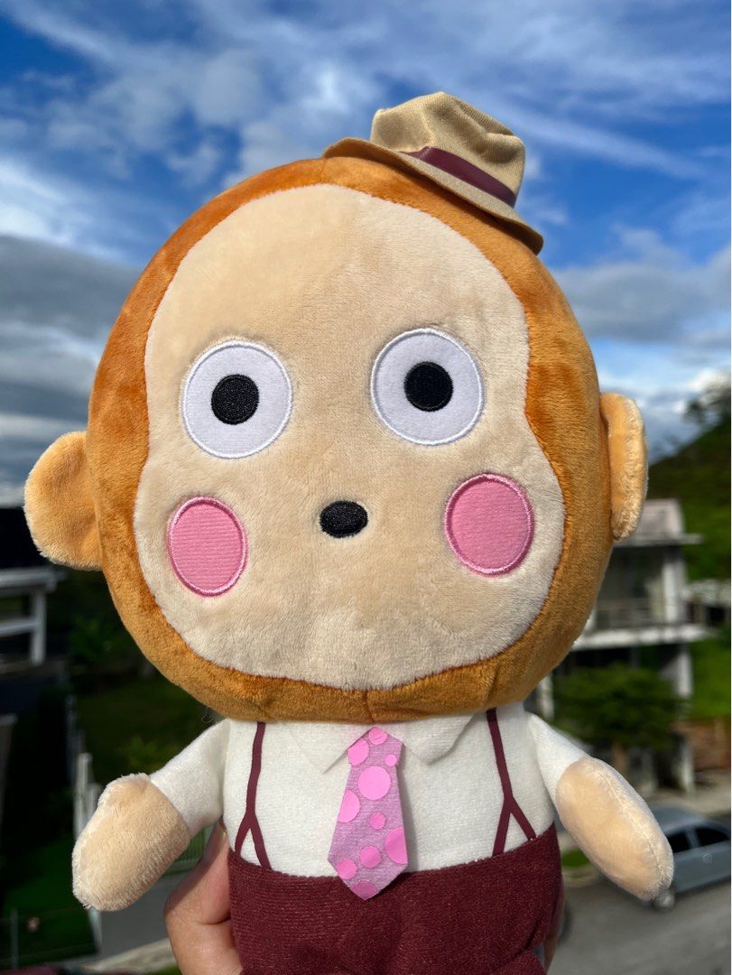 Sanrio Monkichi Plush, Hobbies & Toys, Toys & Games on Carousell