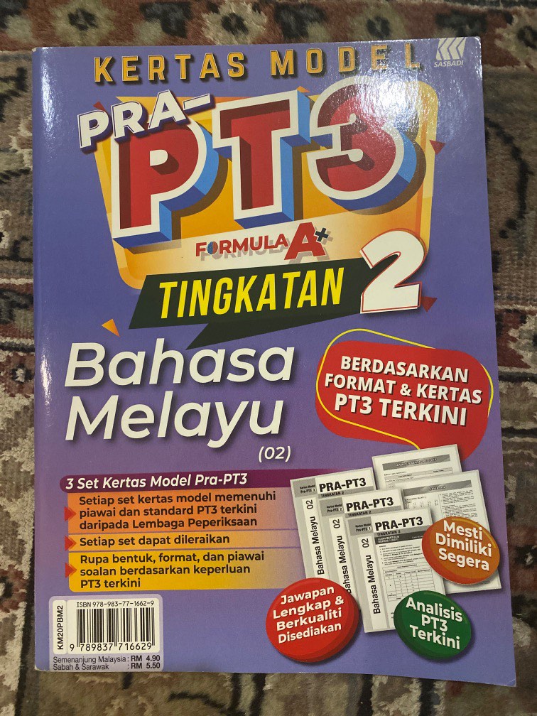 SASBADI Kertas Model PT3 Bahasa Melayu Tingkatan 2, Hobbies & Toys ...