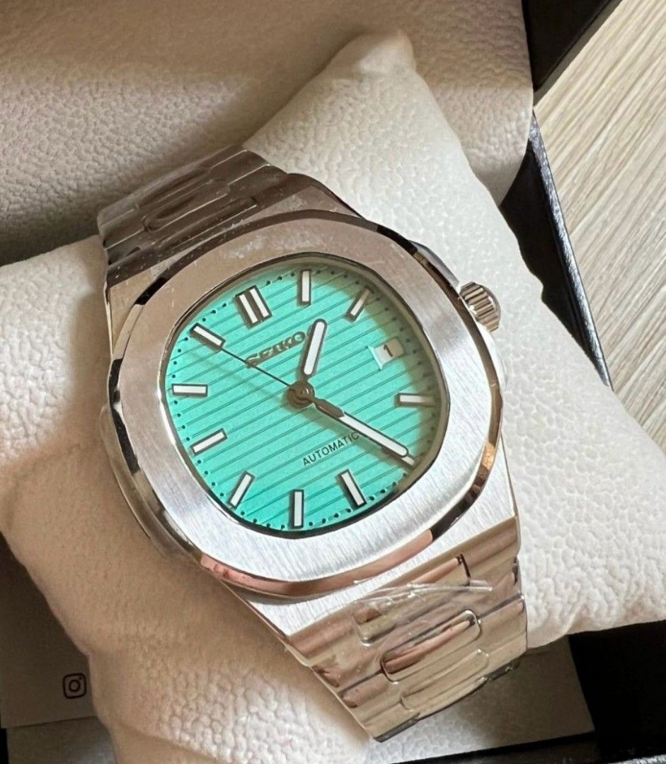 Seiko mod pp Tiffany, Luxury, Watches on Carousell