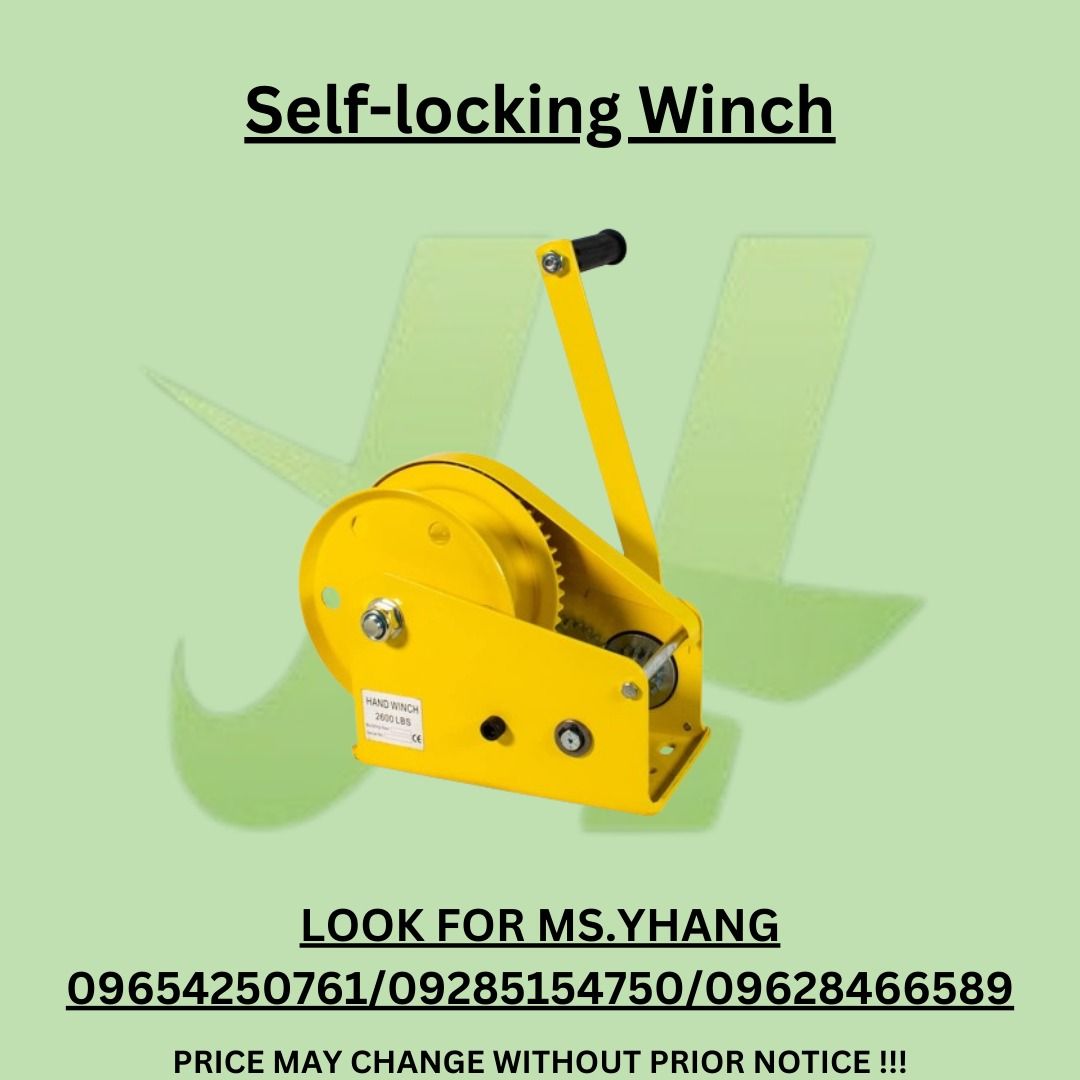 self locking winch, Commercial & Industrial, Construction & Building ...