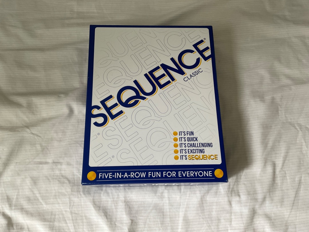 Sequence board game, Hobbies & Toys, Toys & Games on Carousell