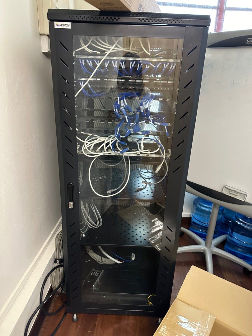 Server Rack, Computers & Tech, Office & Business Technology on Carousell