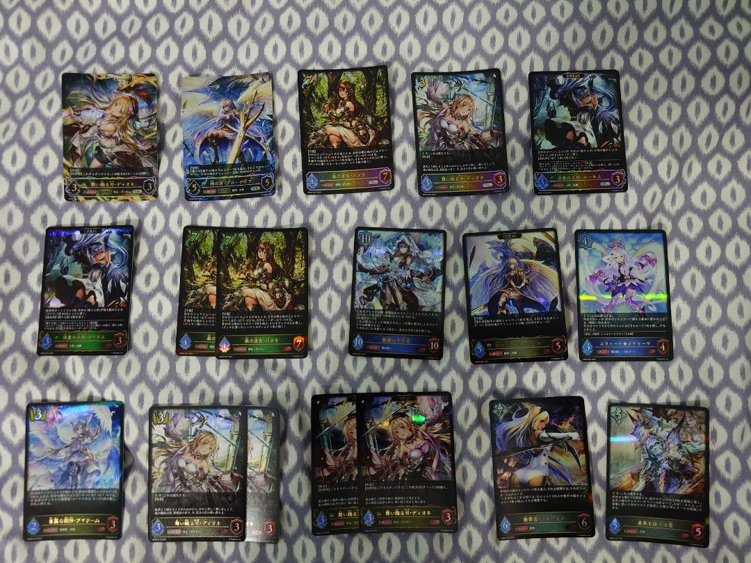 Shadowverse evolve bp08 foils, Hobbies & Toys, Toys & Games on Carousell