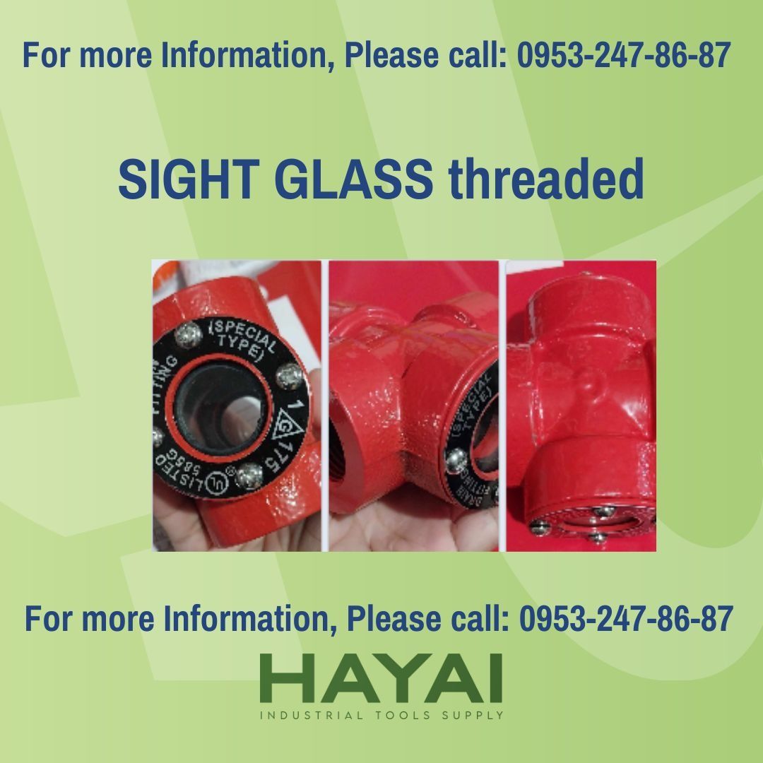 SIGHT GLASS threaded, Commercial & Industrial, Construction Tools ...