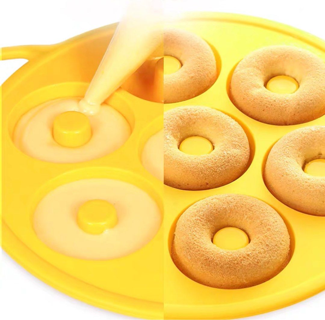 Silicon Donut Mold (7 hole), Everything Else on Carousell