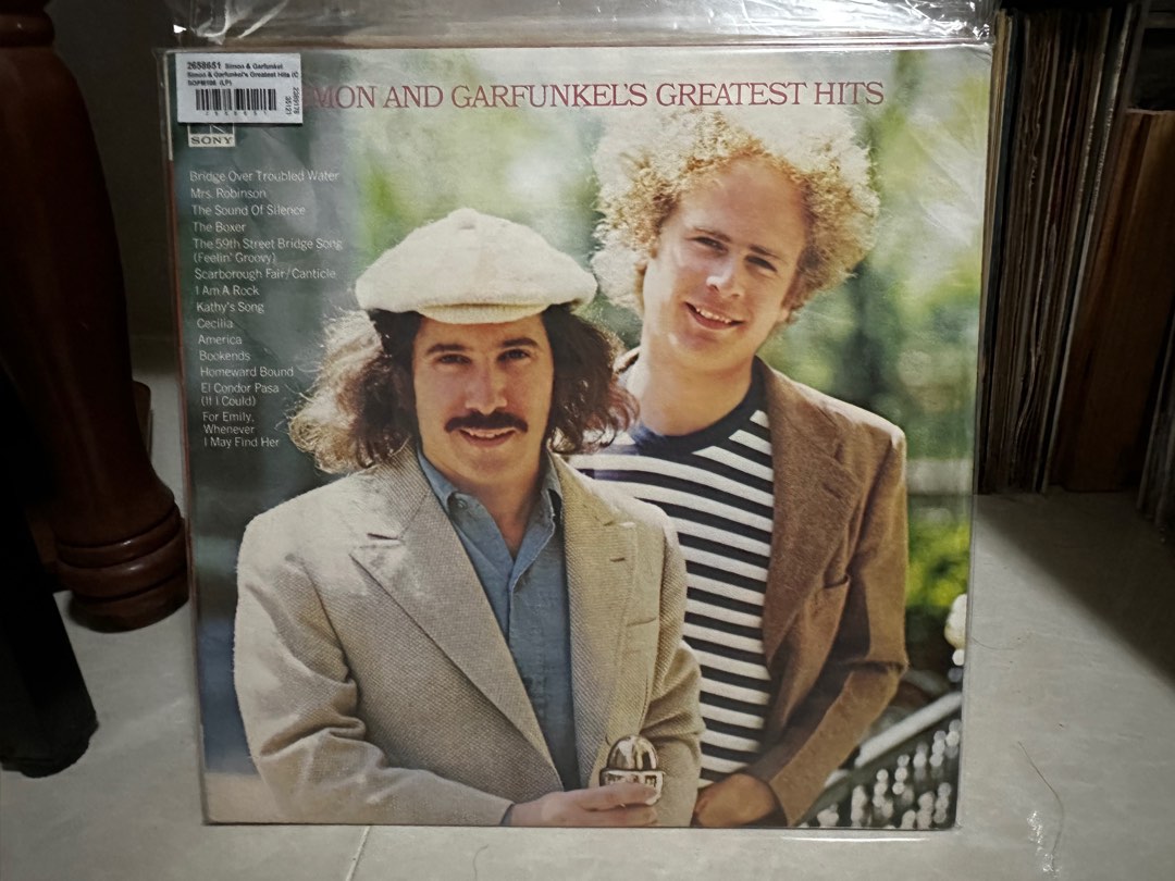 Simon & Garfunkel Greatest Hits LP Vinyl Records Plaka, Hobbies & Toys ...
