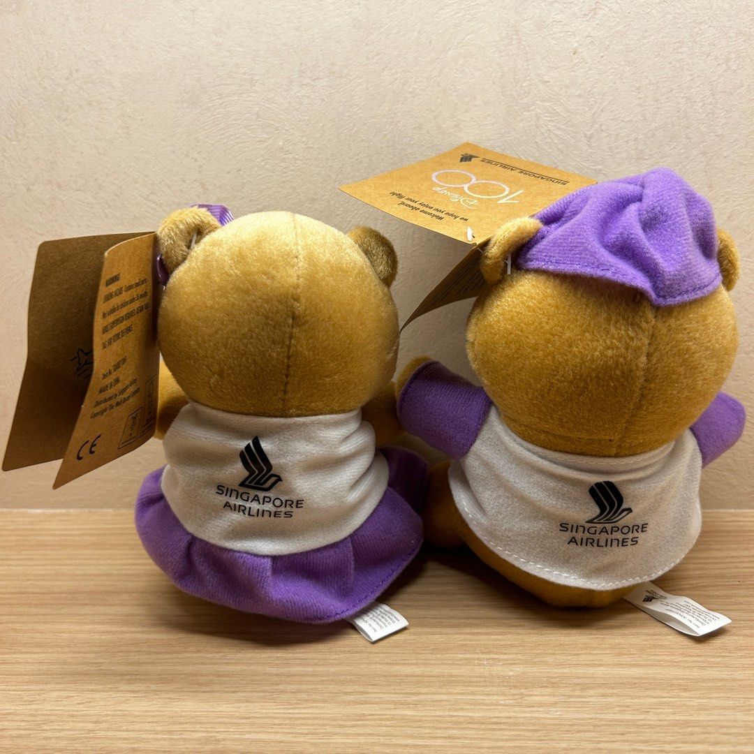 Singapore Airlines Beary Bear Set, Hobbies & Toys, Toys & Games on ...