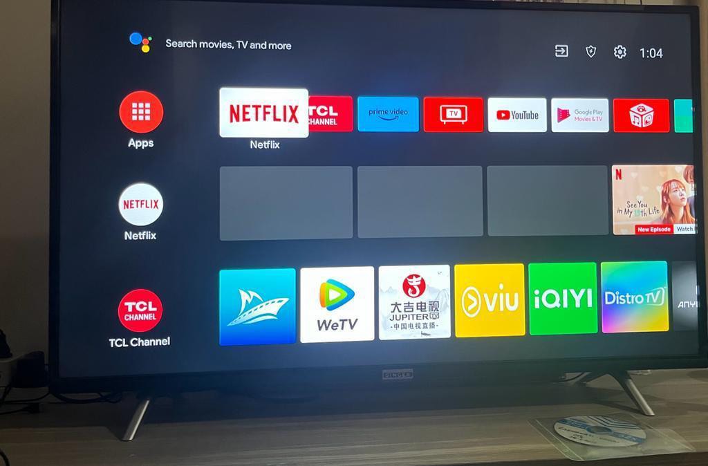 SINGER SMART TV 43INCH, TV & Home Appliances, TV & Entertainment, TV on ...