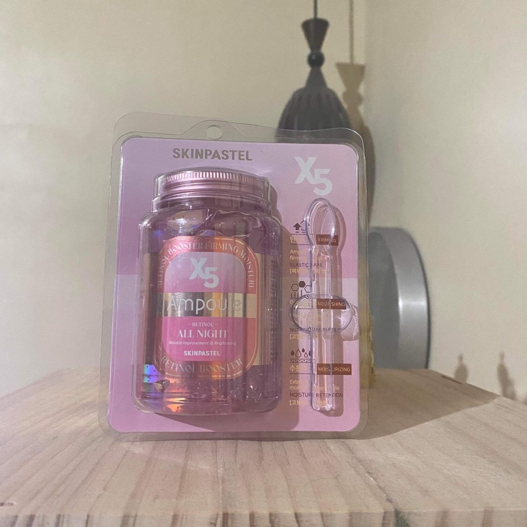 SKIN PASTEL x5 AMPOULE RETINOL, Beauty & Personal Care, Face, Face Care ...