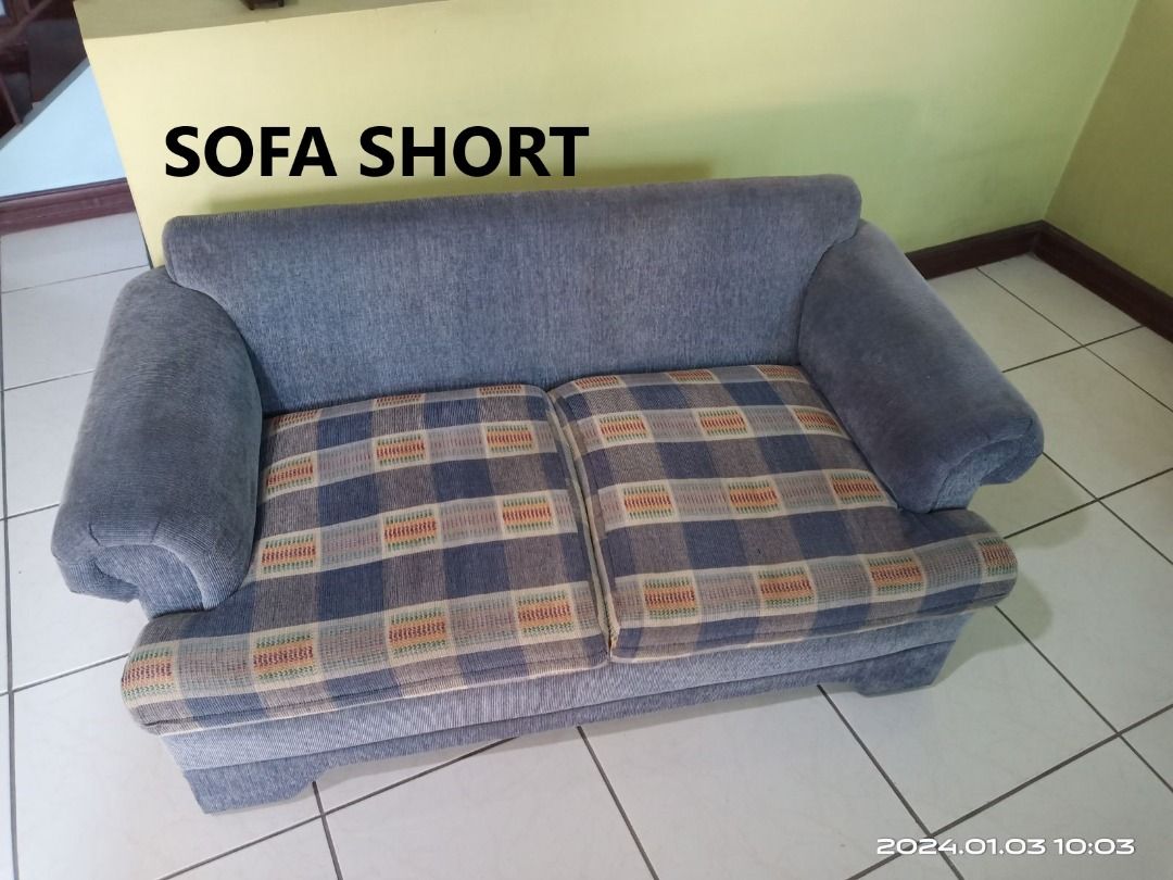 SOFA SET (PRELOVED), Furniture & Home Living, Furniture, Sofas on Carousell
