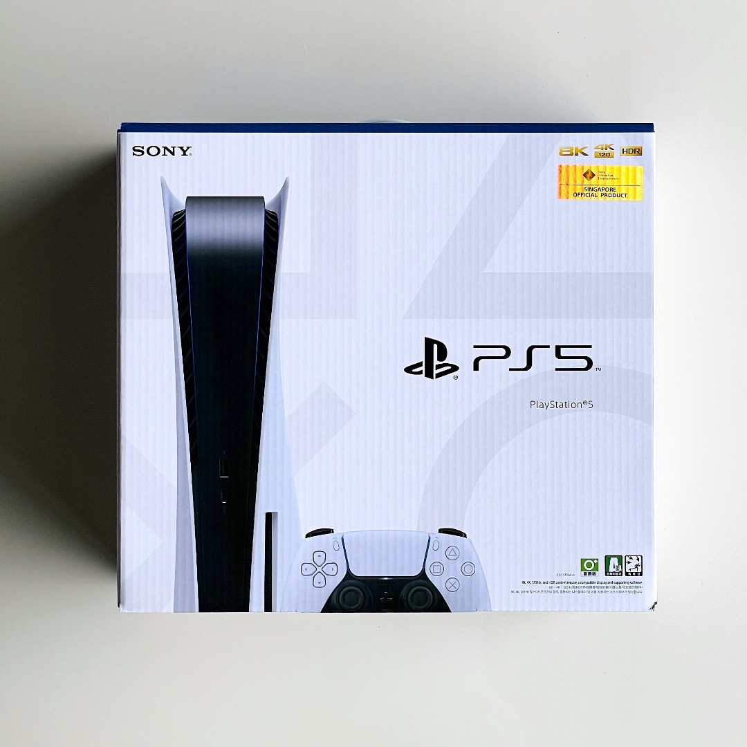 Sony PlayStation 5 PS5 , Standard Disc Edition , 825GB, Video Gaming ...