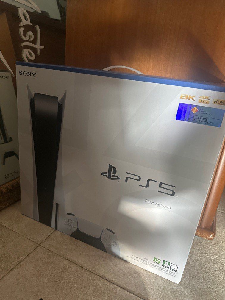 Sony PS5 Disc Version [BNIB Playstation 5], Video Gaming, Video Game ...