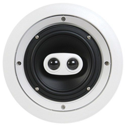 SpeakerCraft DT6 Zero 6.5" Round In-Ceiling Speaker (Stereo), Audio ...