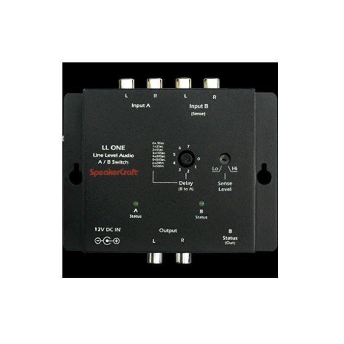Speakercraft LL-One Line Level Audio A/B Switch, Audio, Other Audio ...