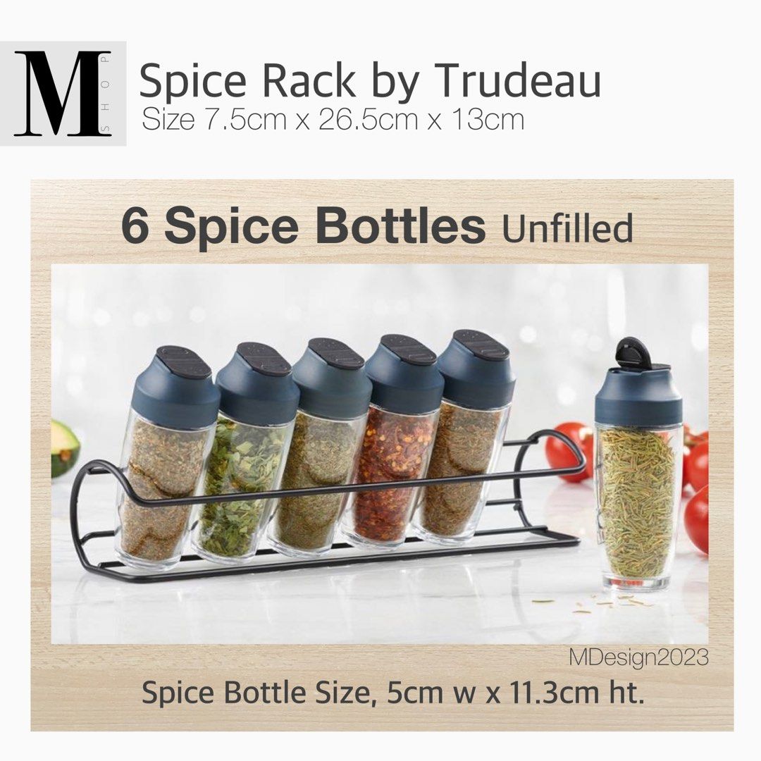 Spice Rack Set by Trudeau, Furniture & Home Living, Kitchenware ...
