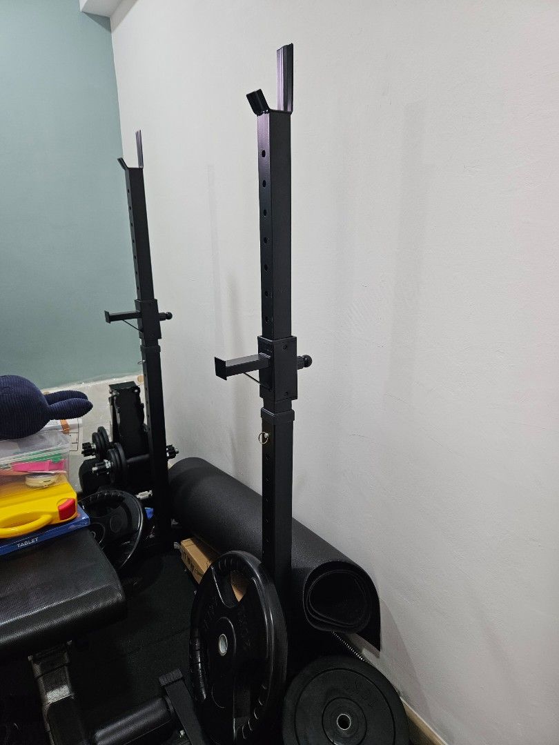 Squat rack, Sports Equipment, Exercise & Fitness, Weights & Dumbbells ...
