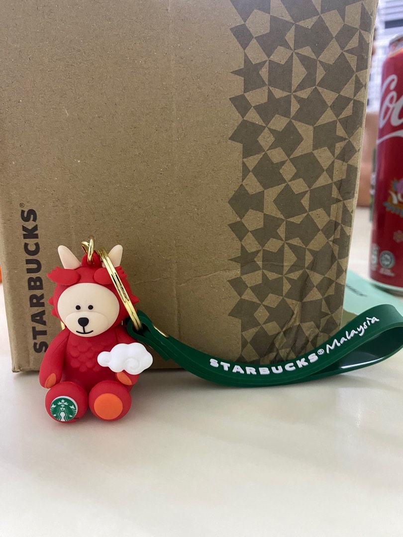 Starbucks malaysia exclusive dragon zodiac keychain, Hobbies & Toys, Toys & Games on Carousell