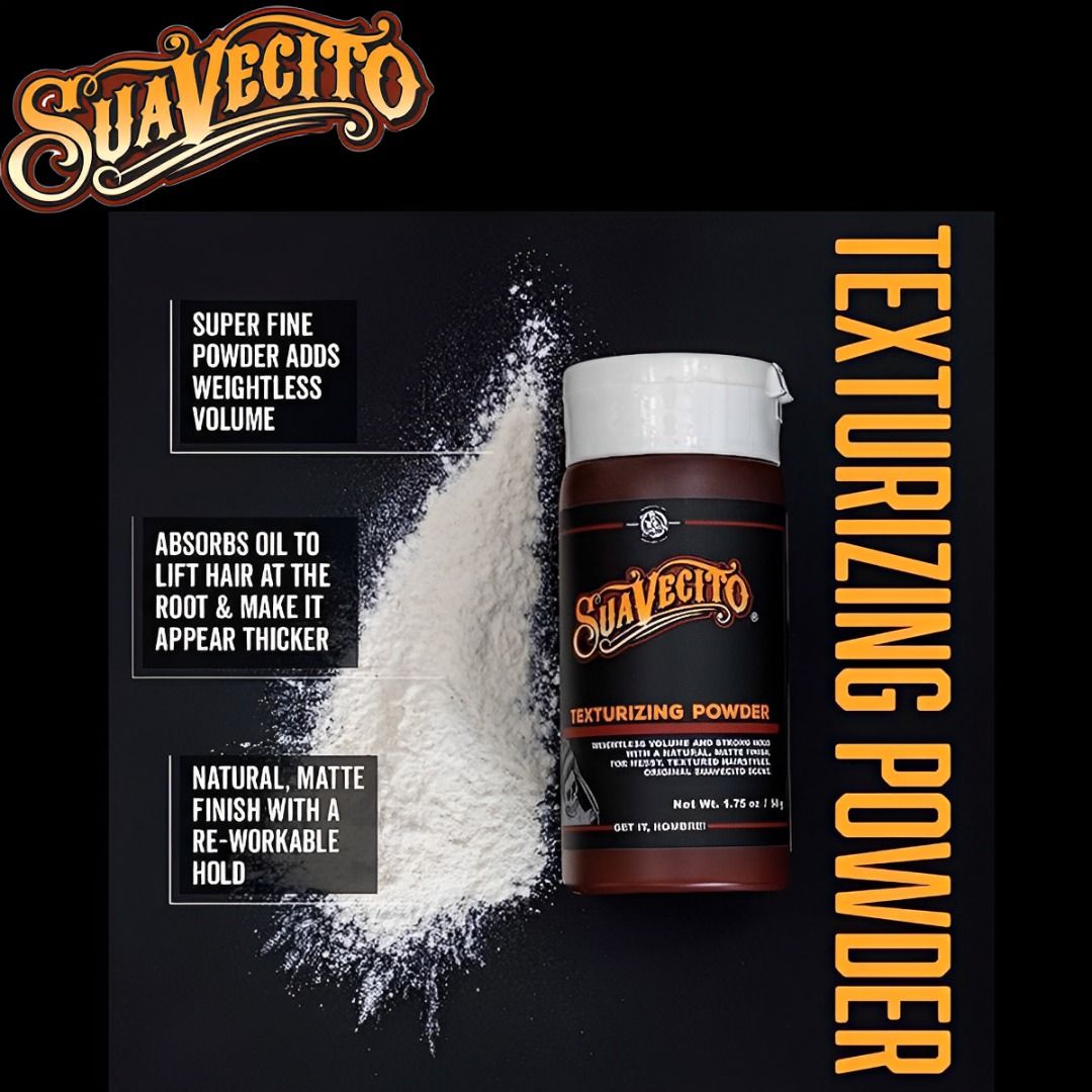 Suavecito - Texturing Powder (50g)(1.75 oz), Beauty & Personal Care ...