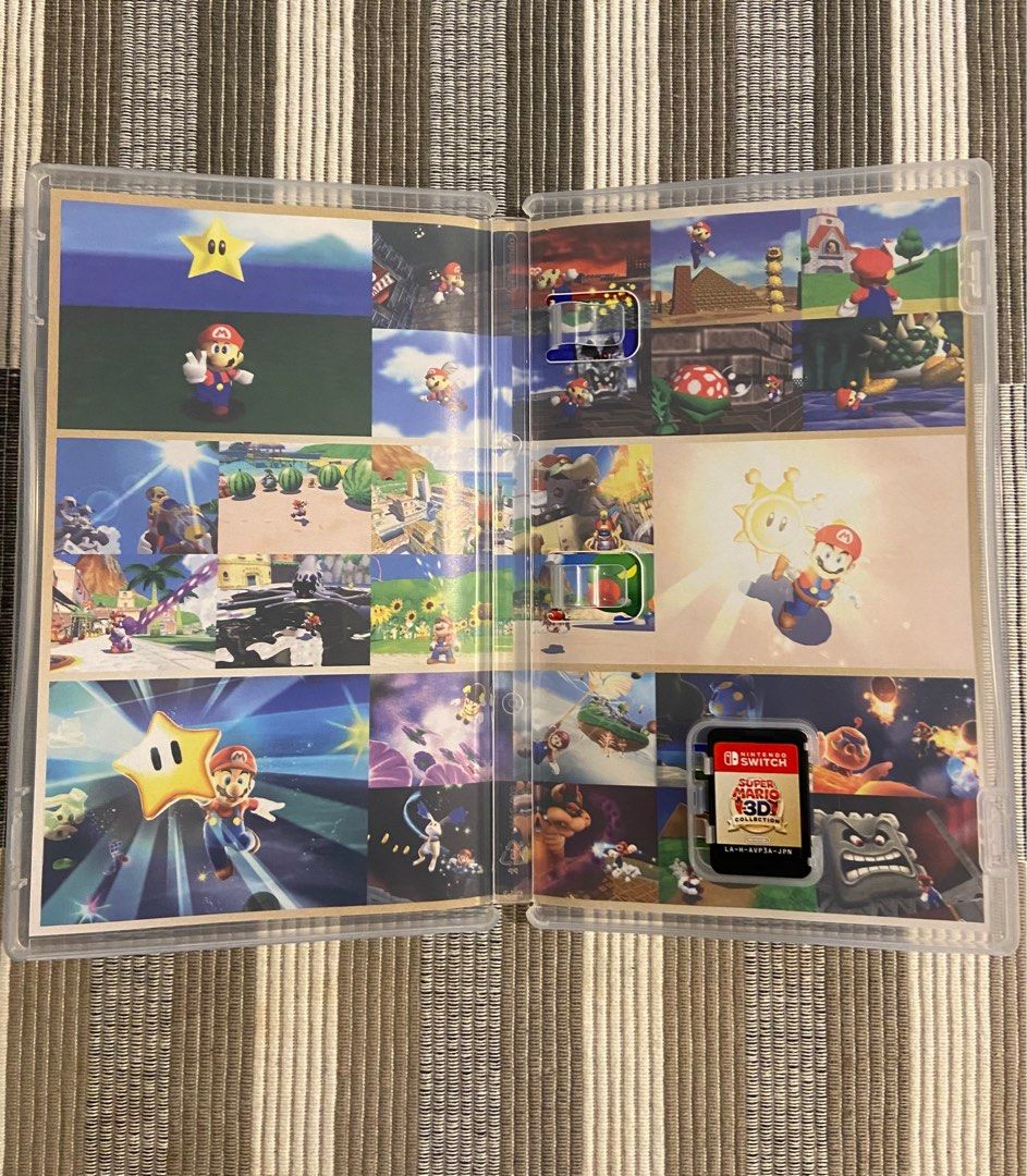 Switch Super Mario 3D Collection, 電子遊戲, 電子遊戲, Nintendo 任天堂 - Carousell