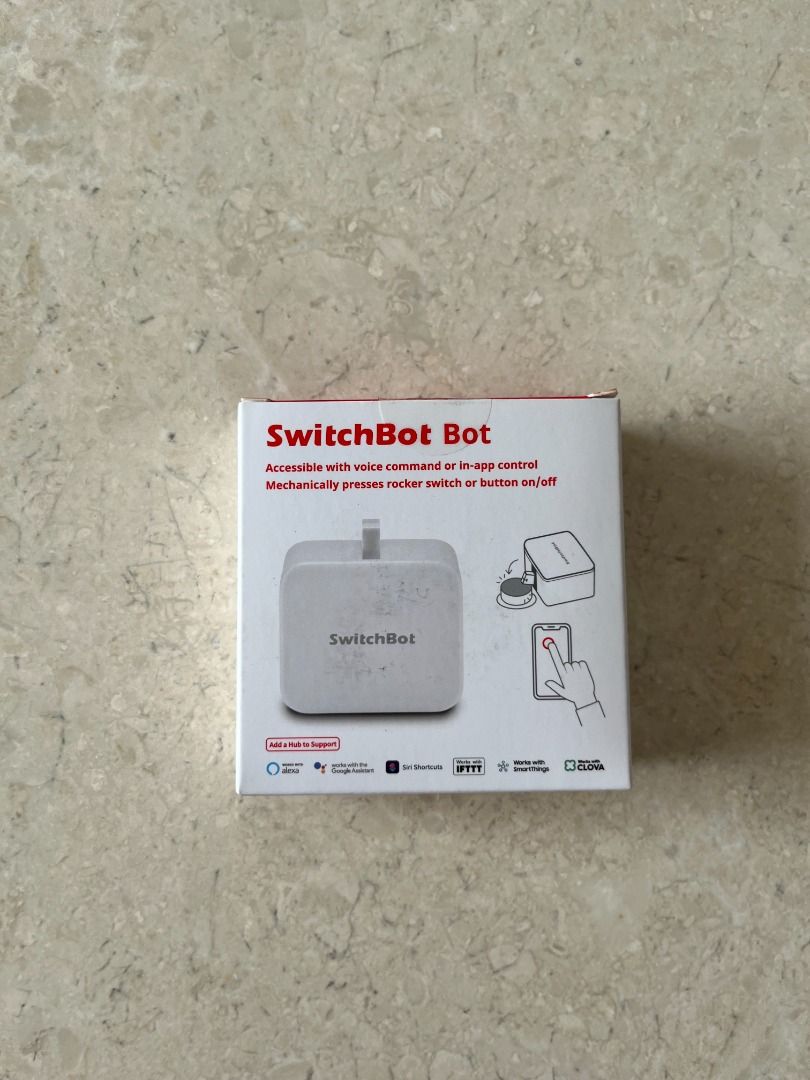 Switchbot bot, TV & Home Appliances, TV & Entertainment, Entertainment Systems & Smart Home ...