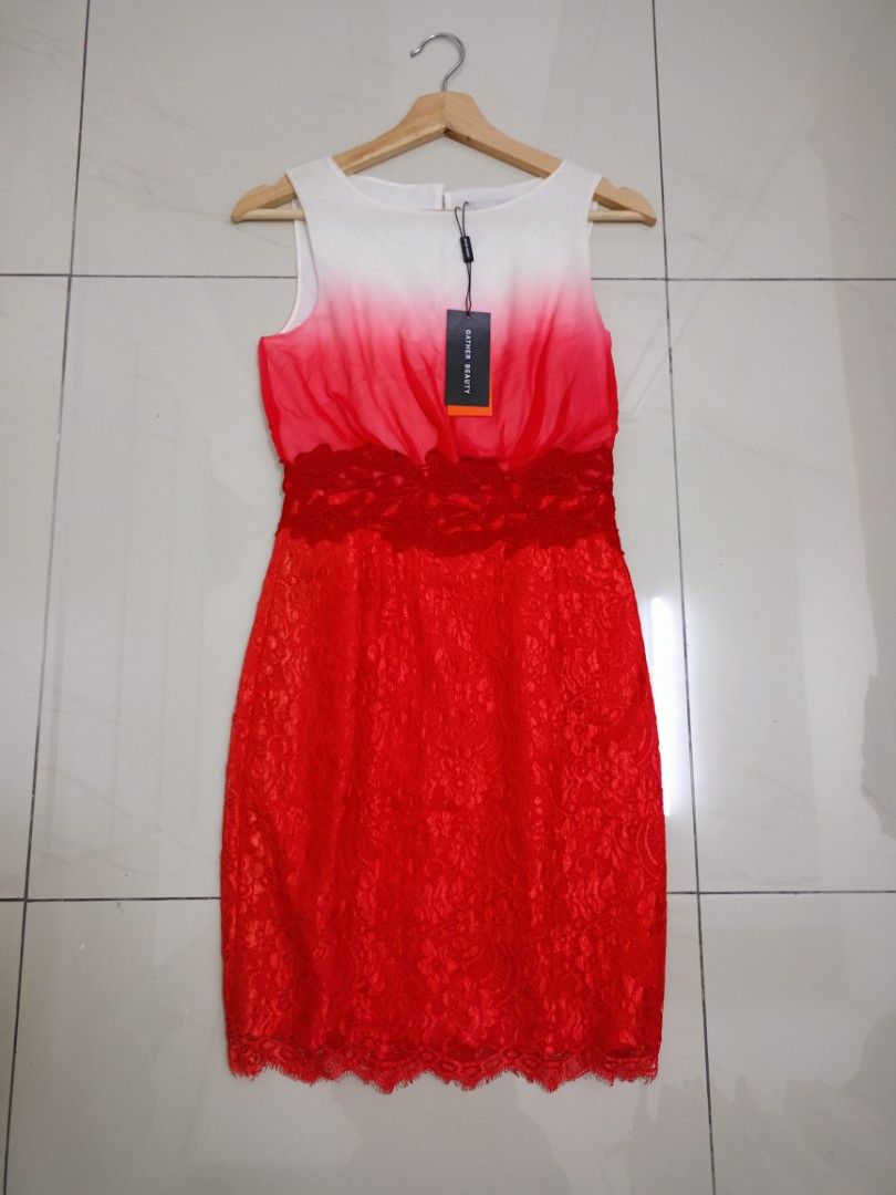 T481 GATHER BEAUTY mini dress, Women's Fashion, Dresses & Sets, Dresses on Carousell