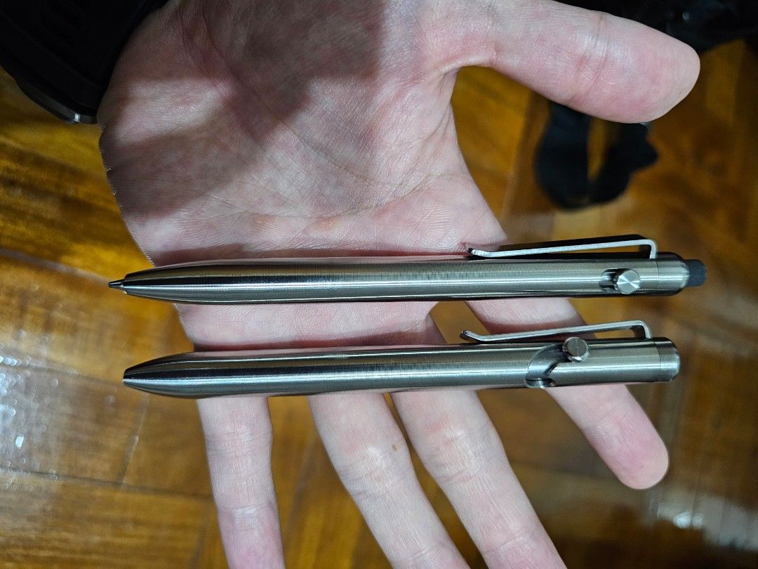 Tactile Turn Titanium Bolt Action Pen & Pencil Set, Everything Else on ...