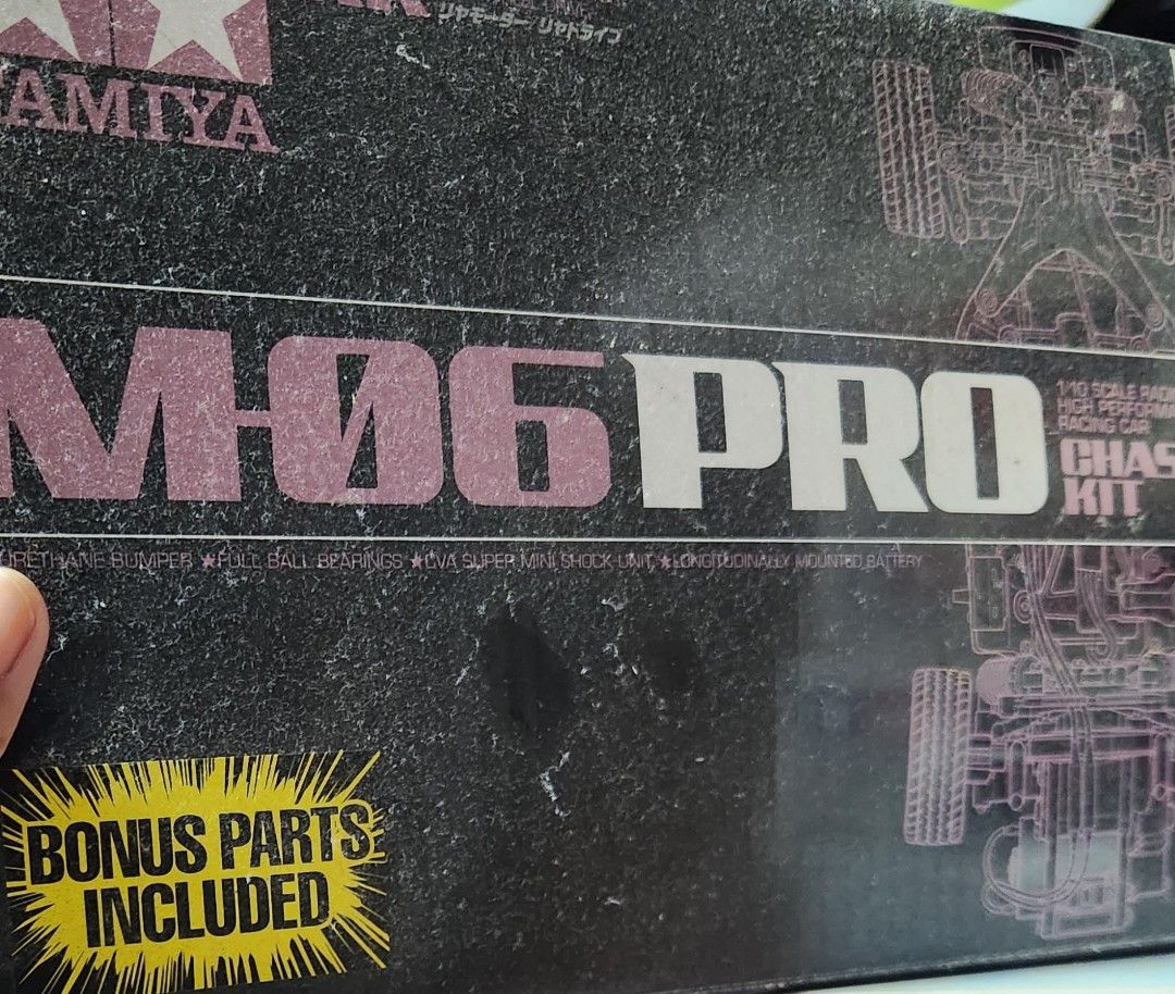 TAMIYA M06 PRO WITH BONUS PARTS, Hobbies & Toys, Toys & Games on Carousell