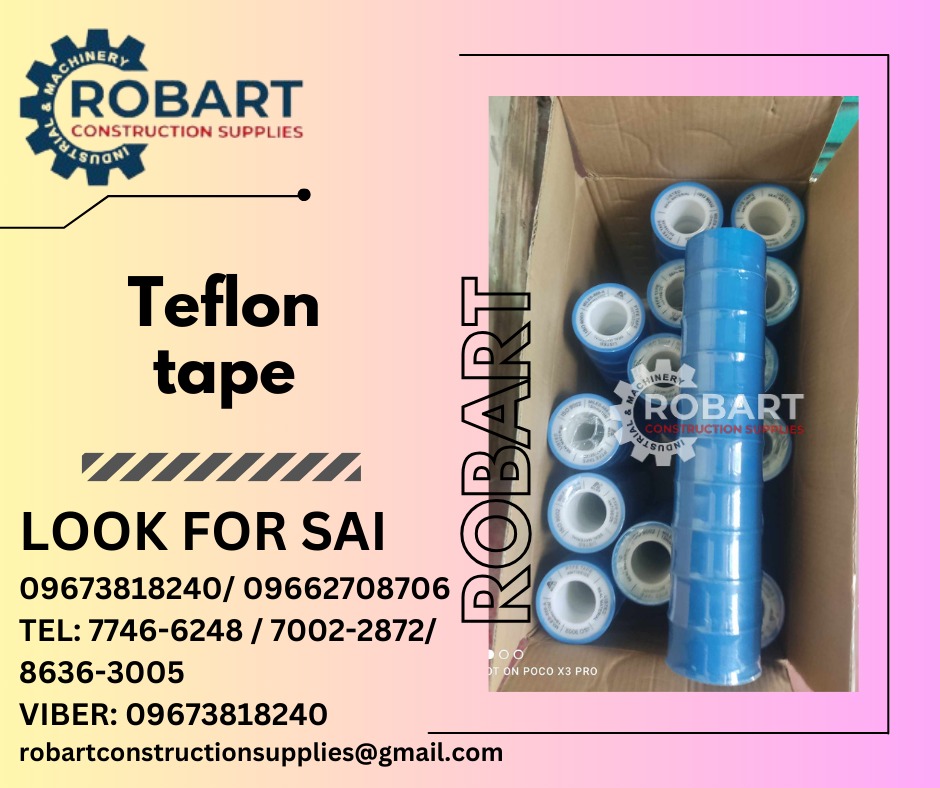 Teflon Tape, Commercial & Industrial, Construction Tools & Equipment on ...