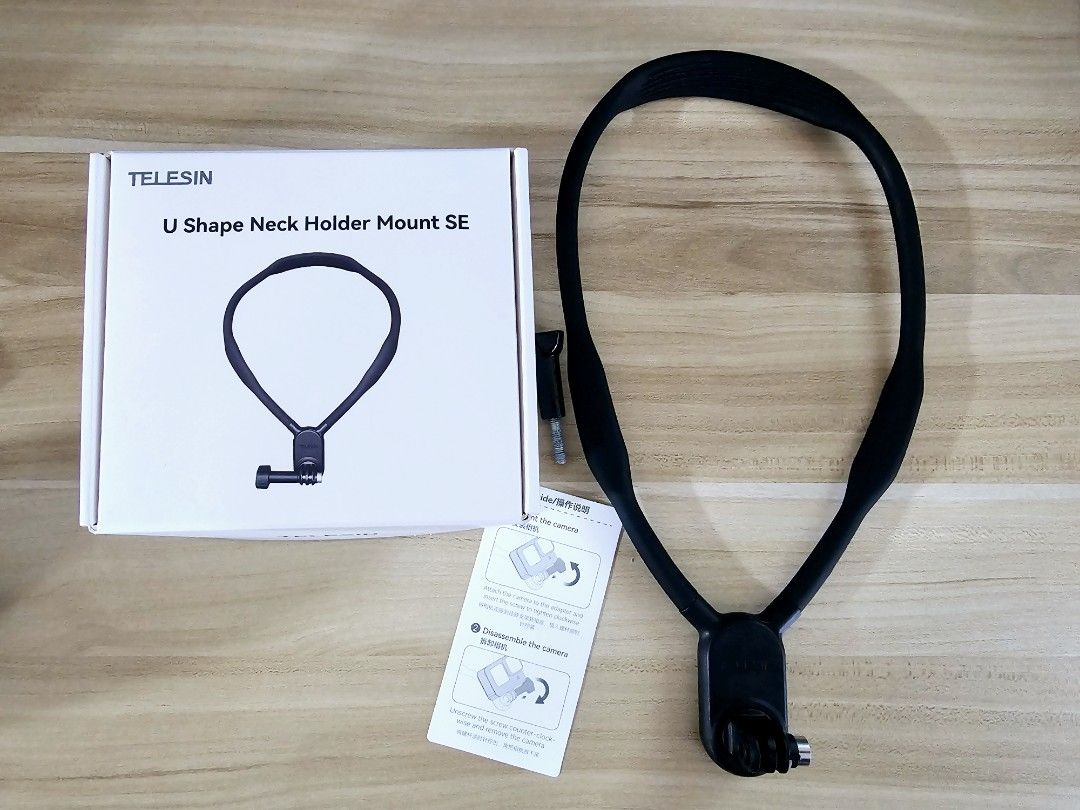 TELESIN Neck Holder Mount SE for DJI Action OSMO / Go Pro Camera ...