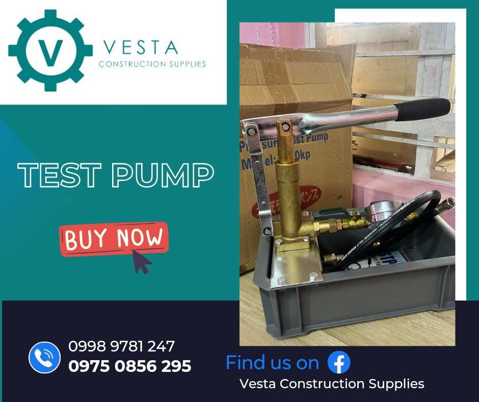 TEST PUMP, Commercial & Industrial, Construction & Building Materials ...