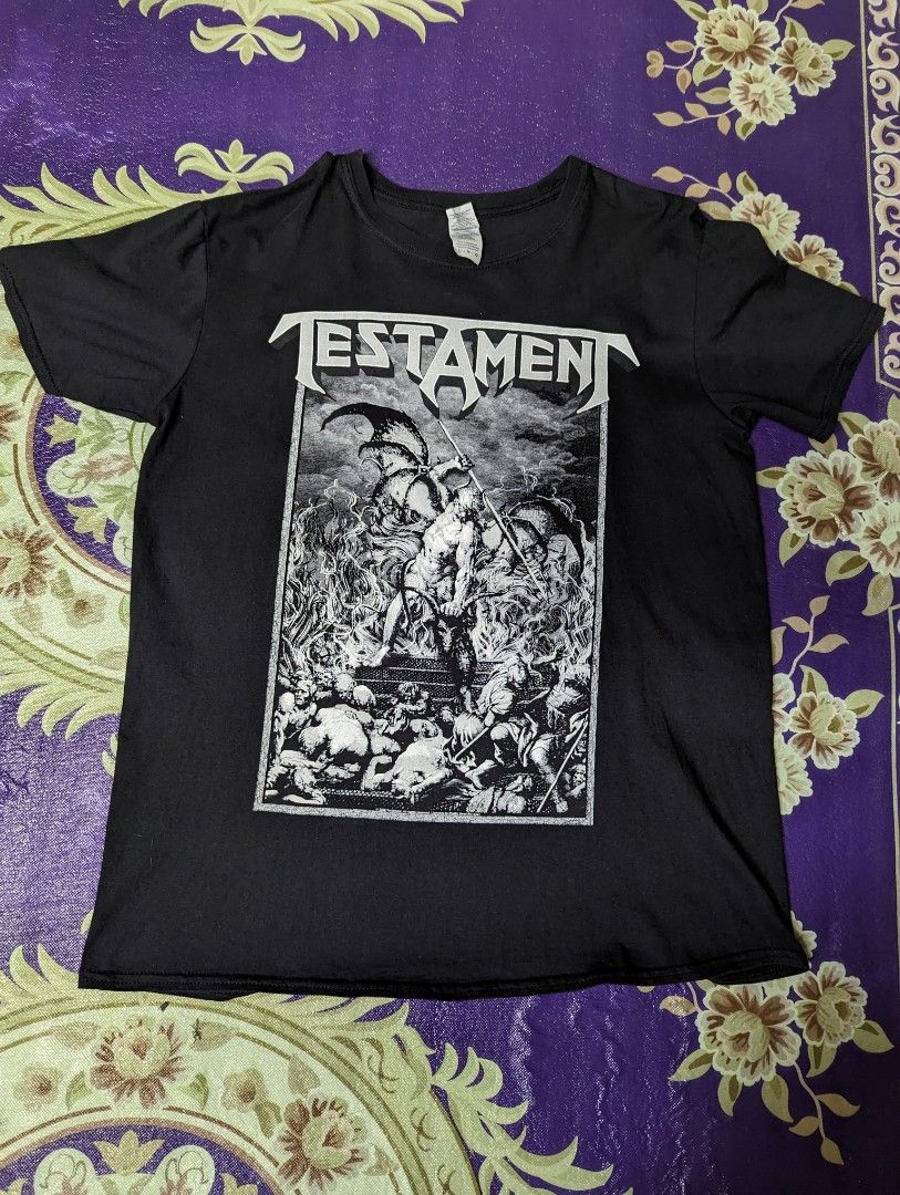 Testament official shirt, Men's Fashion, Tops & Sets, Tshirts & Polo ...