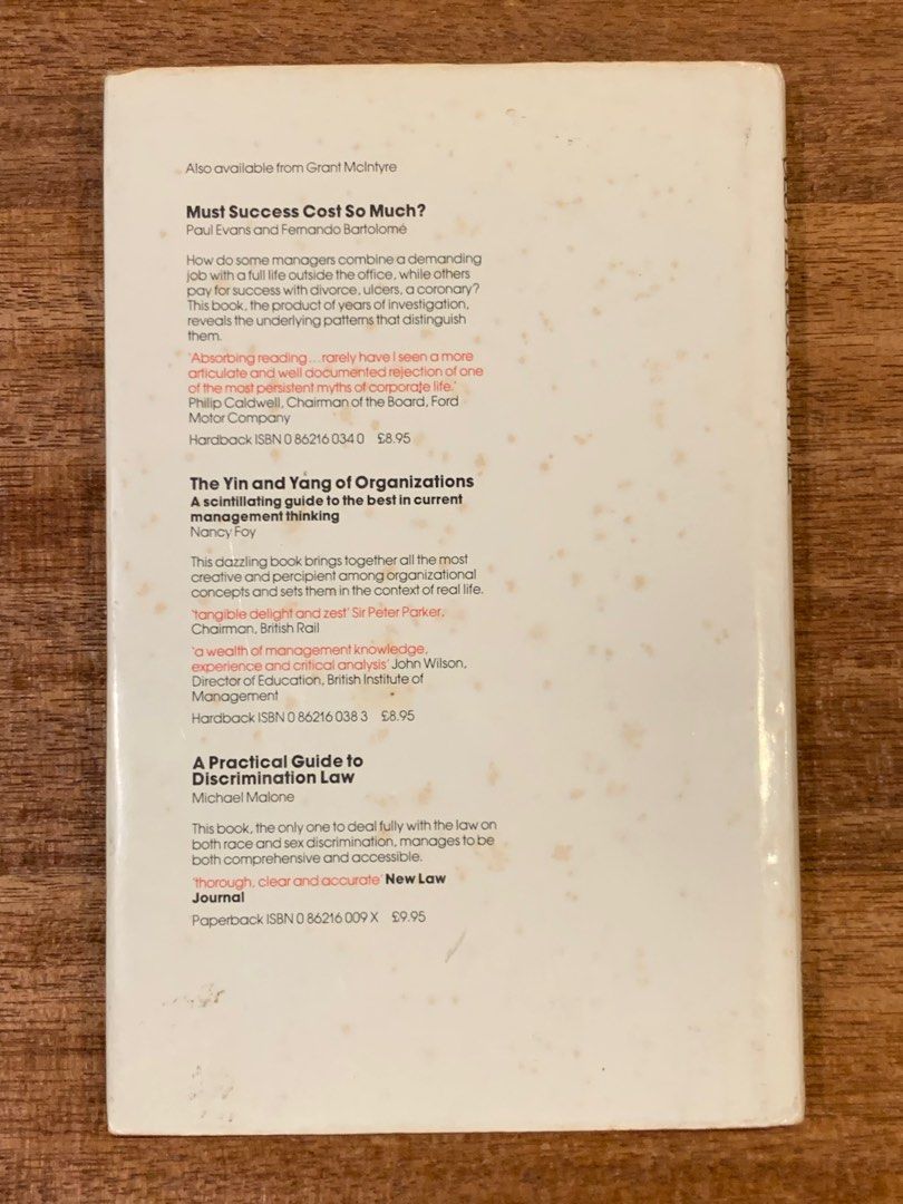 THE RE-MAKING OF WORK ;CHANGING WORK PATTERNS AND HOW TO CAPITALIZE ON ...