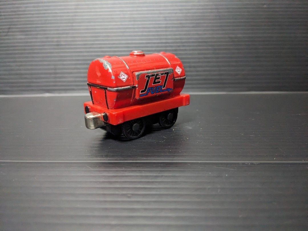 Thomas the Train Jet Fuel Tanker Diecast Metal Red Tender Friends Take ...