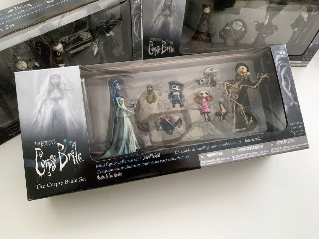 Tim Burton’s Corpse Bride mini figure complete collector set (series 1 ...