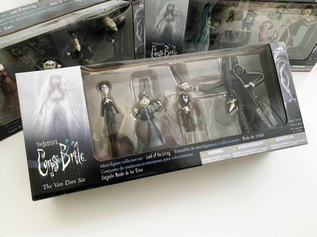 Tim Burton’s Corpse Bride mini figure complete collector set (series 1 ...
