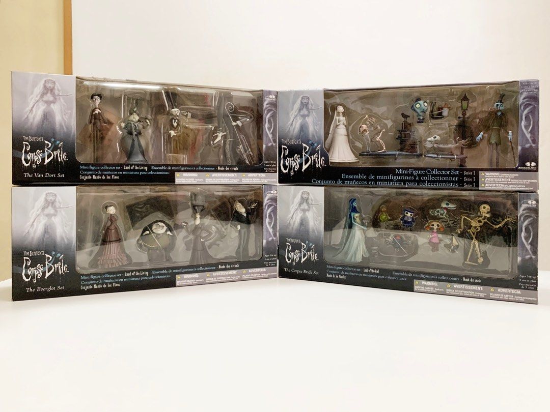 Tim Burton’s Corpse Bride mini figure complete collector set (series 1 ...