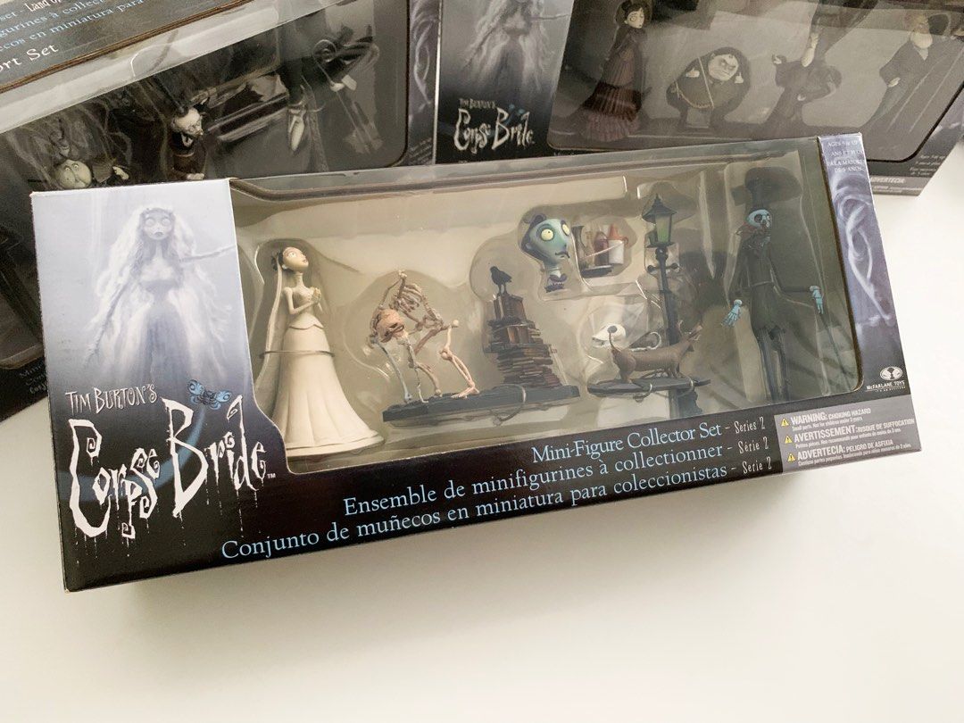 Tim Burton’s Corpse Bride mini figure complete collector set (series 1 ...