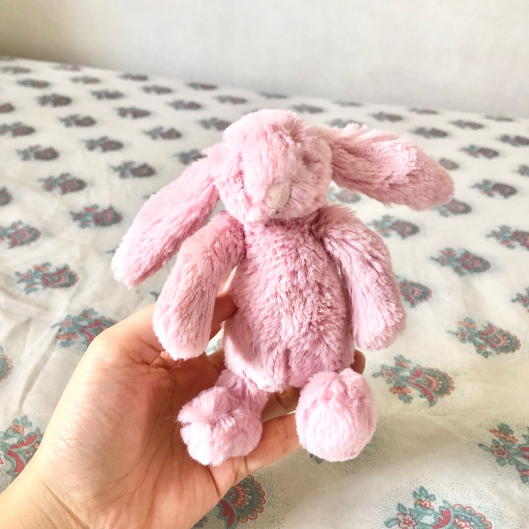 Tiny jellycat bashful bunny tulip, Hobbies & Toys, Toys & Games on Carousell