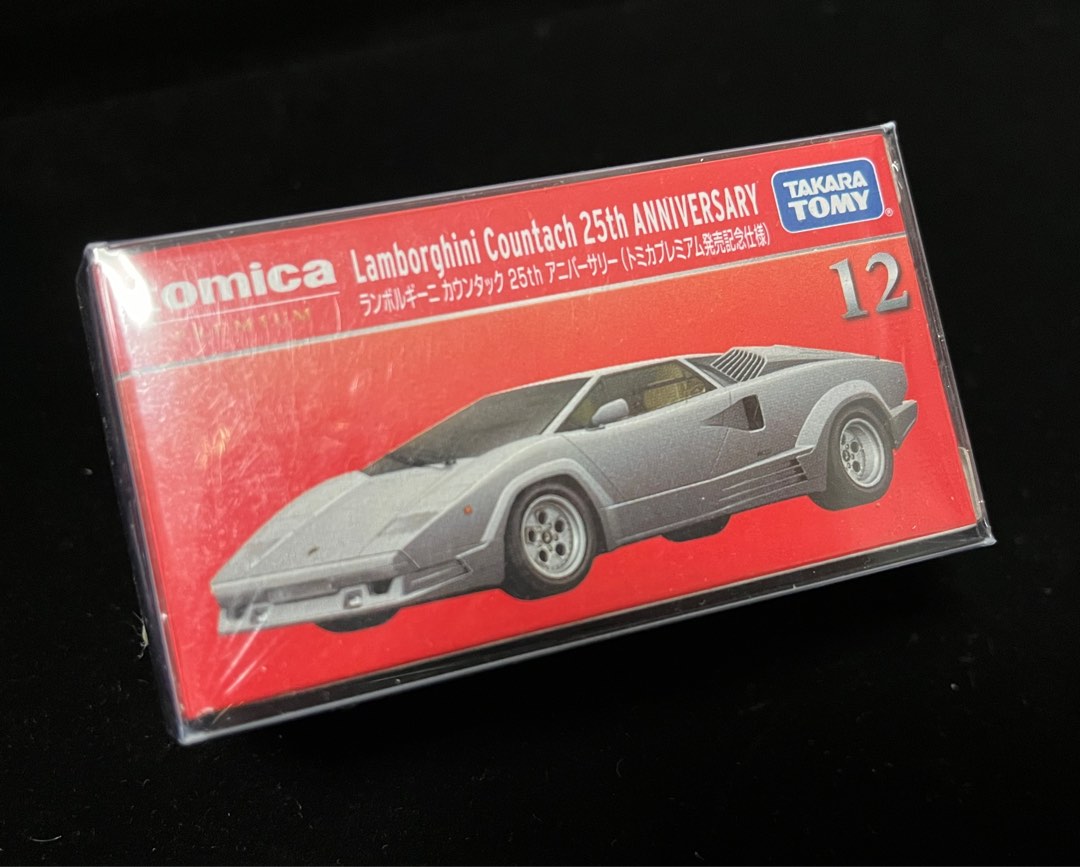 Tomica Premium Lamborghini Countach 25th Anniversary, Hobbies & Toys ...