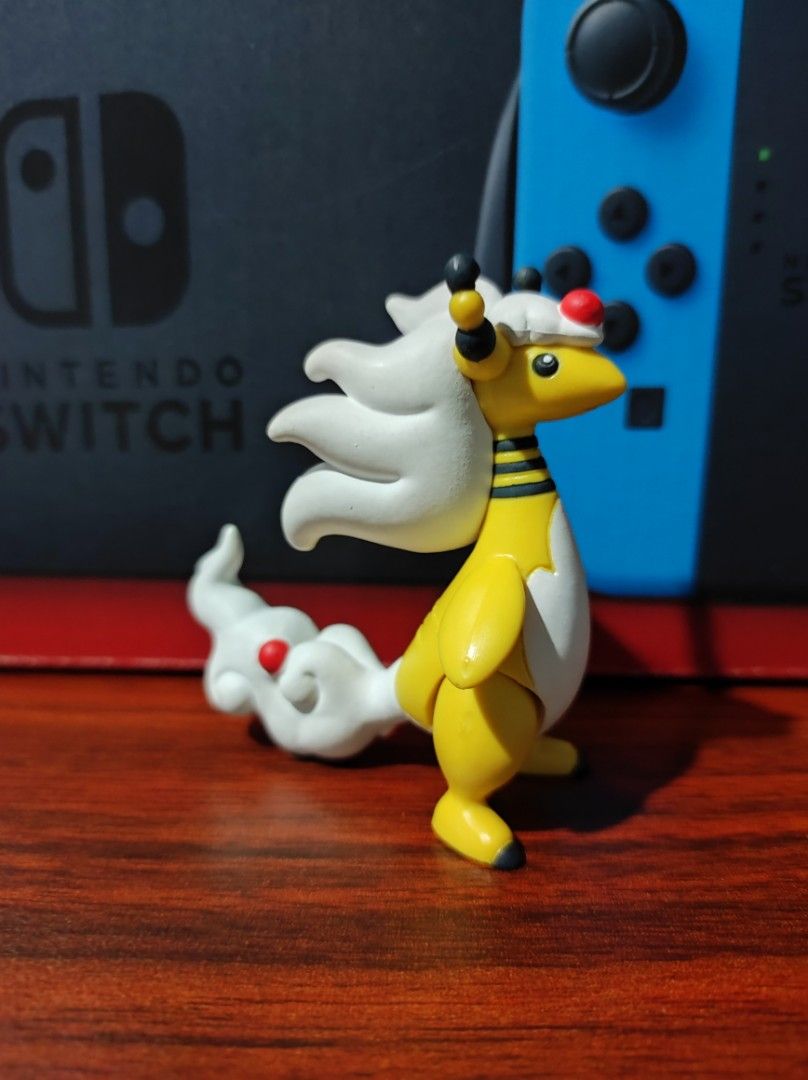 TOMY Pokemon Figure - Mega Ampharos, Hobbies & Toys, Toys & Games on ...