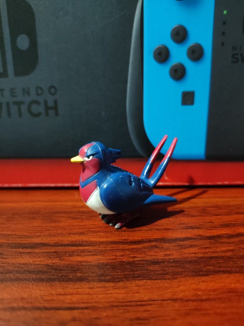 TOMY Pokemon Figure - Swellow, Hobbies & Toys, Toys & Games on Carousell
