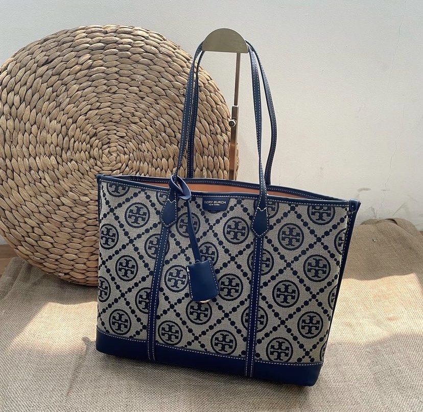 Tory Burch Tote Bag, Fesyen Wanita, Tas & Dompet di Carousell