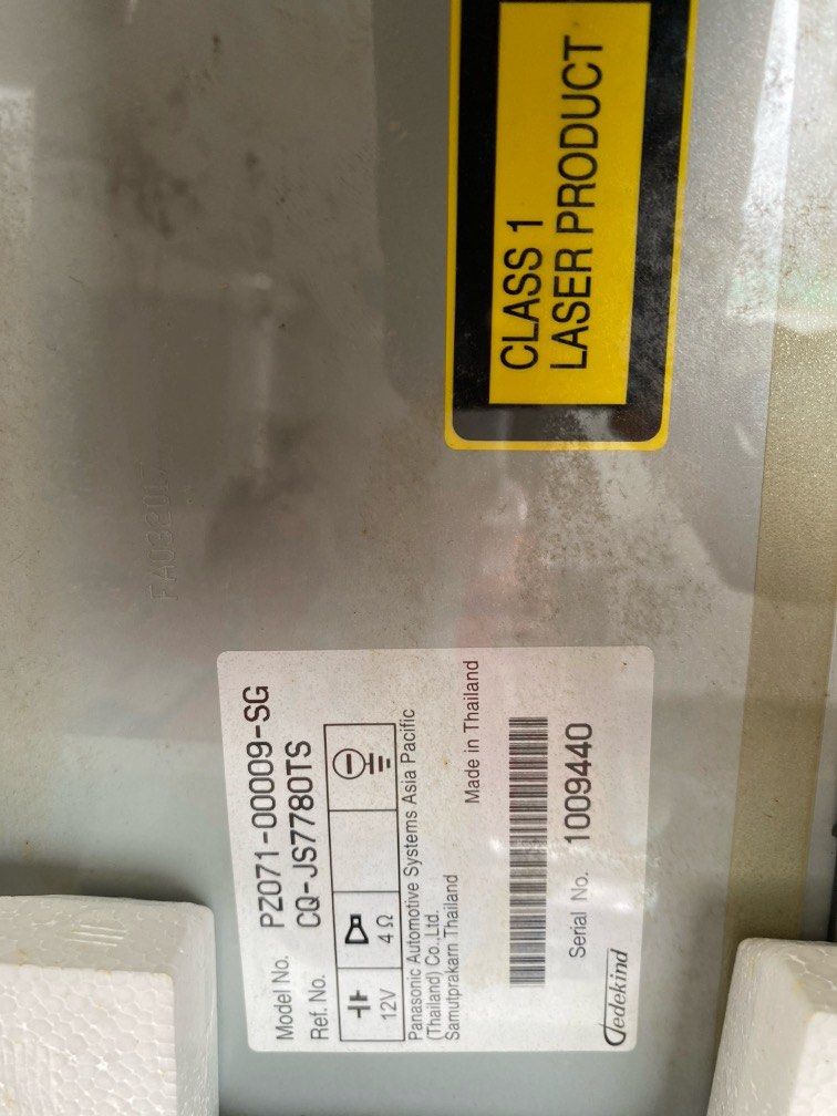 Toyota Car Head Unit 72800 (Borneo Motors), Car Accessories ...