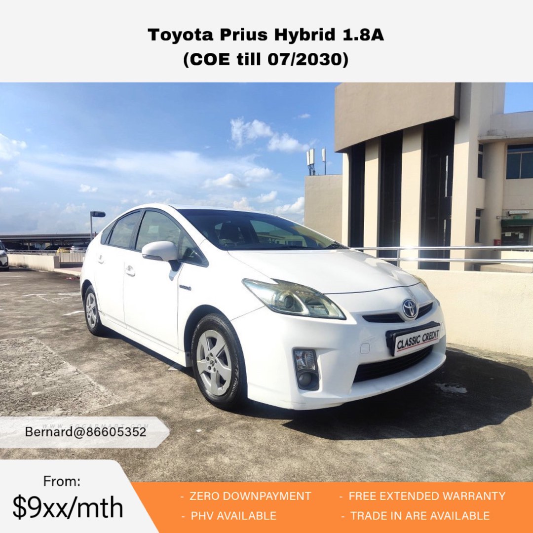 Used Toyota Cars for Sale in Singapore | Buy Pre-Owned Toyota Vehicles
