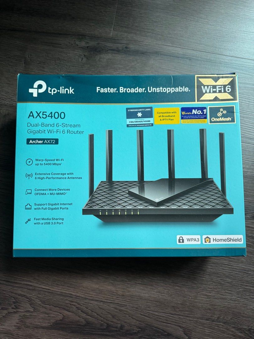 TP-Link AX5400 Router, Computers & Tech, Parts & Accessories ...