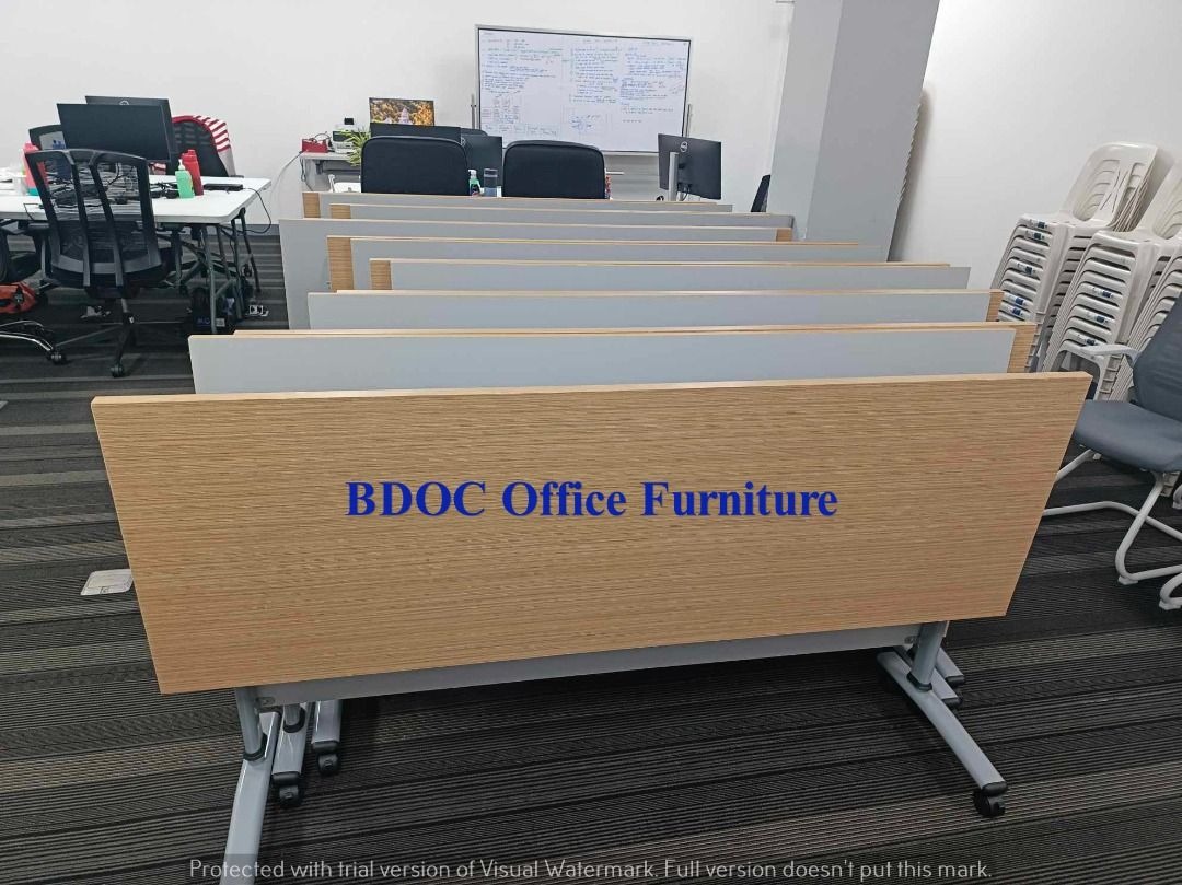 Training tables, conference table, gang chair, visitors chair, office ...