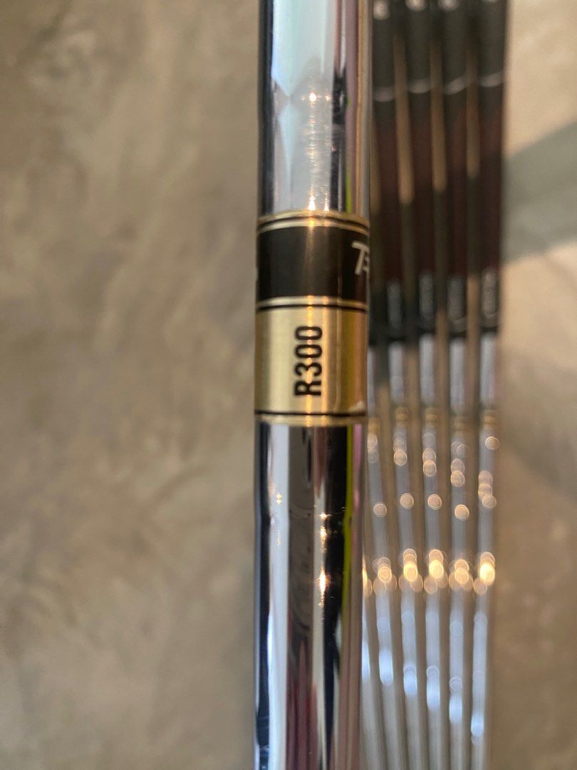 True Temper Gold Dynamic R300 iron shafts ( 7pc for 4-P), Sports Equipment, Sports & Games, Golf ...