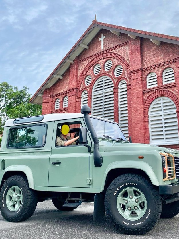 Unique Green color Land Rover Defender event Car rental, Cars, Car ...